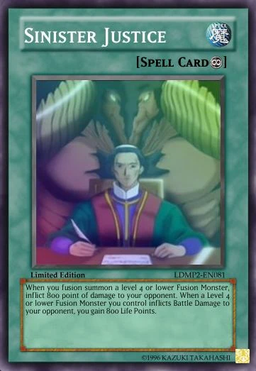 Sinister Justice (Custom) | LionHeartKIng Wiki | Fandom