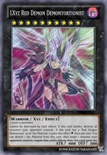 LXyz Red Demon Demontortionist | LionHeartKIng Wiki | Fandom