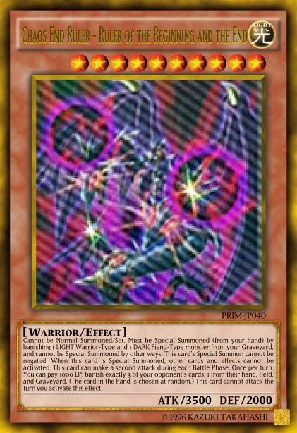 Chaos End Ruler - Ruler of the Beginning and the End | LionHeartKIng ...