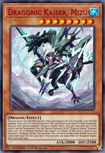 Dragonic Kaiser, Mizu | LionHeartKIng Wiki | Fandom