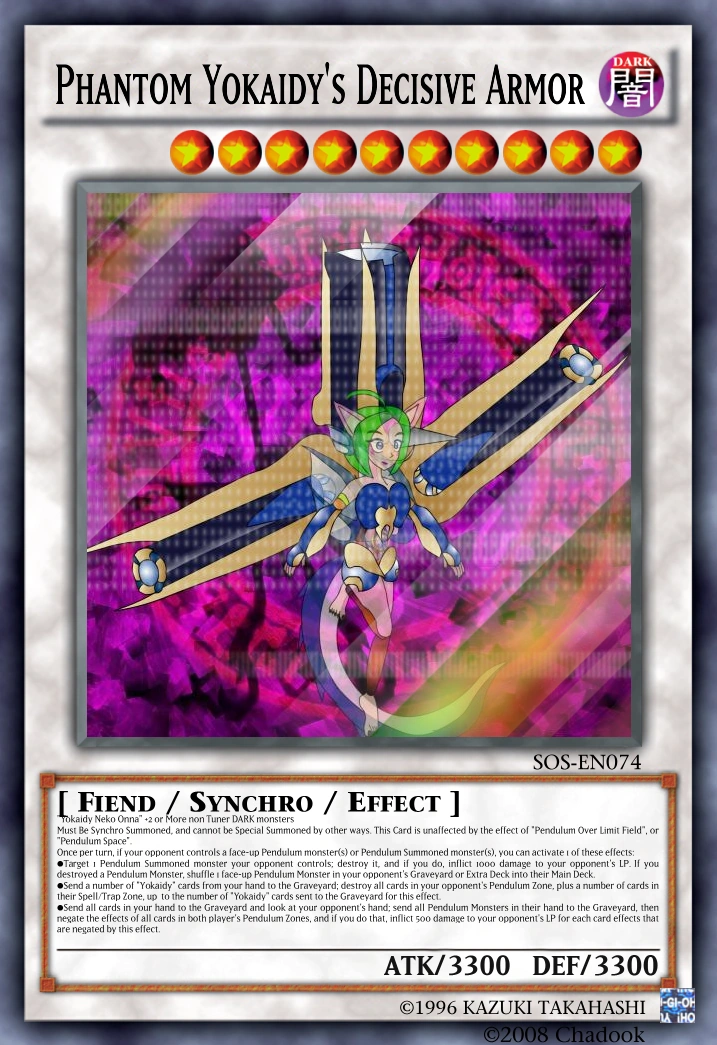 Phantom Yokaidy's Decisive Armor | LionHeartKIng Wiki | Fandom