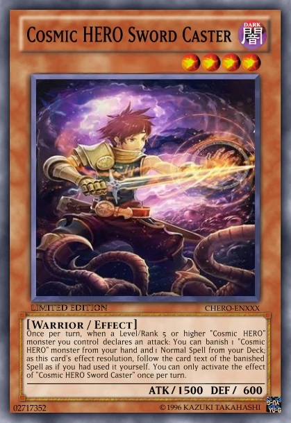 Cosmic HERO Sword Caster | LionHeartKIng Wiki | Fandom