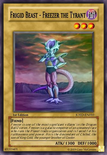 Frigid Beast - Freezer the Tyrant (Card)/(Custom) | LionHeartKIng Wiki ...