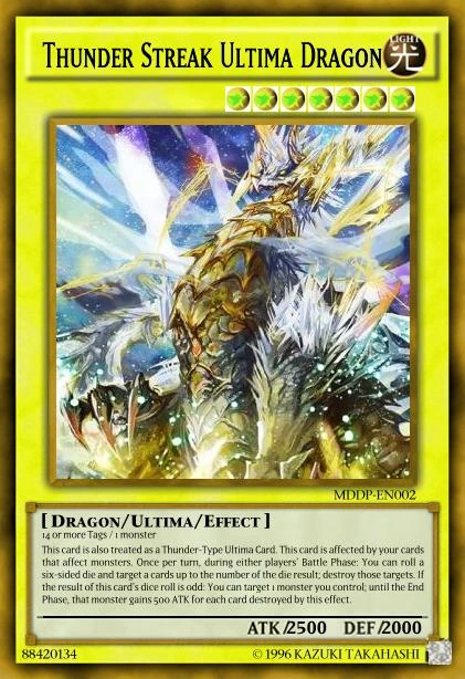 Thunder Streak Ultima Dragon | LionHeartKIng Wiki | Fandom