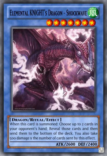 Elemental KNIGHT's Dragon - Shockwave | LionHeartKIng Wiki | Fandom