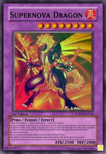 Supernova Dragon (Yugiohchamp89) | LionHeartKIng Wiki | Fandom
