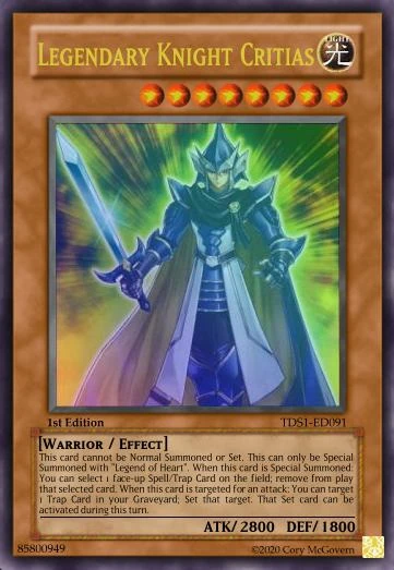 Legendary Knight Critias (Custom) | LionHeartKIng Wiki | Fandom