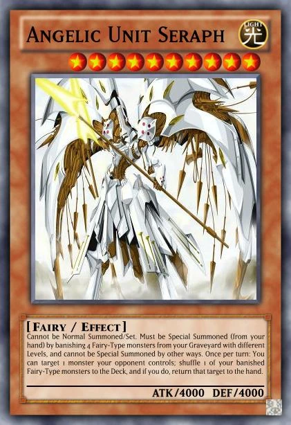 Angelic Unit Seraph | LionHeartKIng Wiki | Fandom