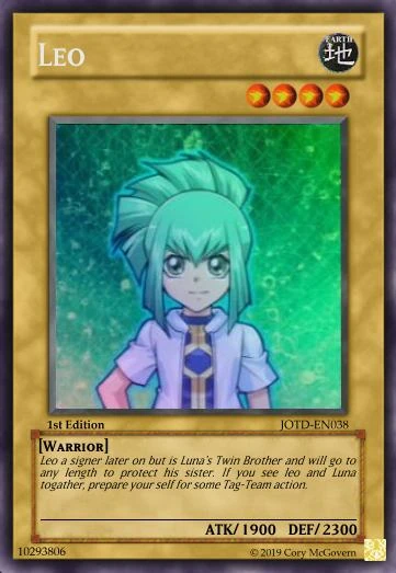 Leo (Card)/(Custom) | LionHeartKIng Wiki | Fandom
