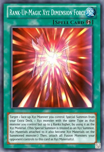 Rank-Up-Magic Xyz Dimension Force | LionHeartKIng Wiki | Fandom