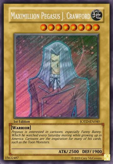 Maximillion Pegasus J. Crawford (Card)/(Custom) | LionHeartKIng Wiki ...