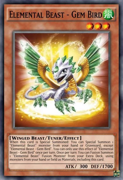 Elemental Beast - Gem Bird | LionHeartKIng Wiki | Fandom