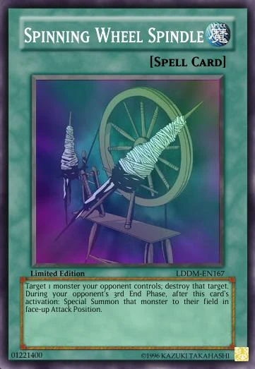 Spinning Wheel Spindle (Custom) | LionHeartKIng Wiki | Fandom