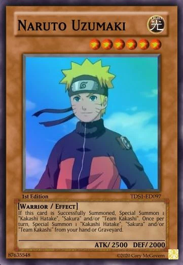 Naruto Uzumaki (Card)/(Custom) | LionHeartKIng Wiki | Fandom