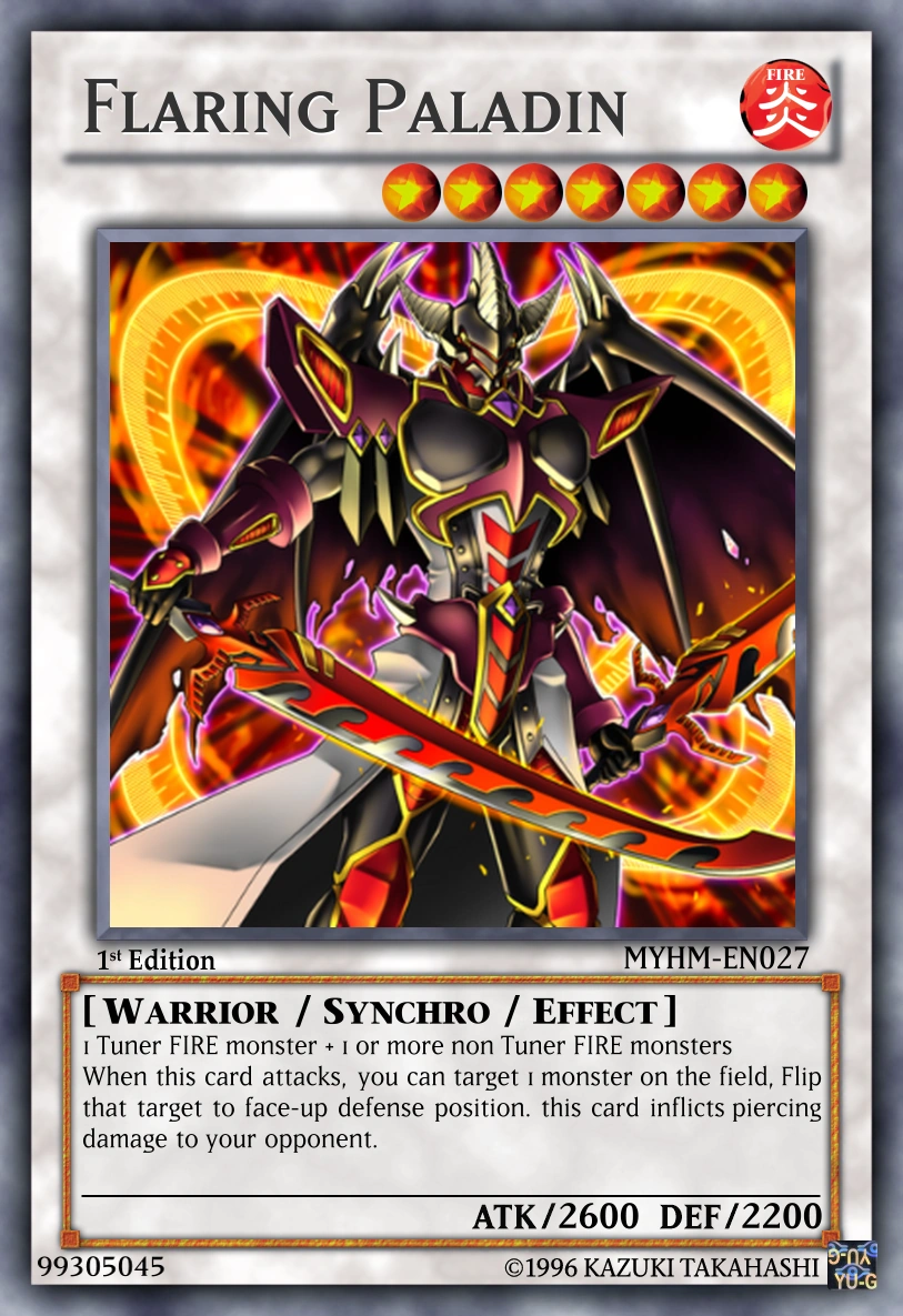 Flaring Paladin | LionHeartKIng Wiki | Fandom