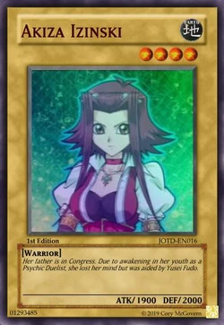 Akiza Izinski (Card)/(Custom) | LionHeartKIng Wiki | Fandom