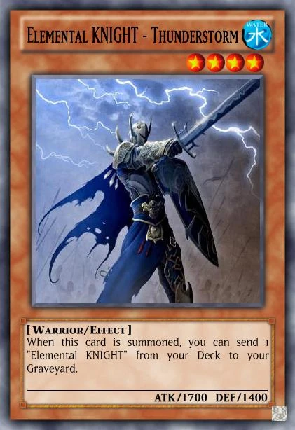 Elemental KNIGHT - Thunderstorm | LionHeartKIng Wiki | Fandom
