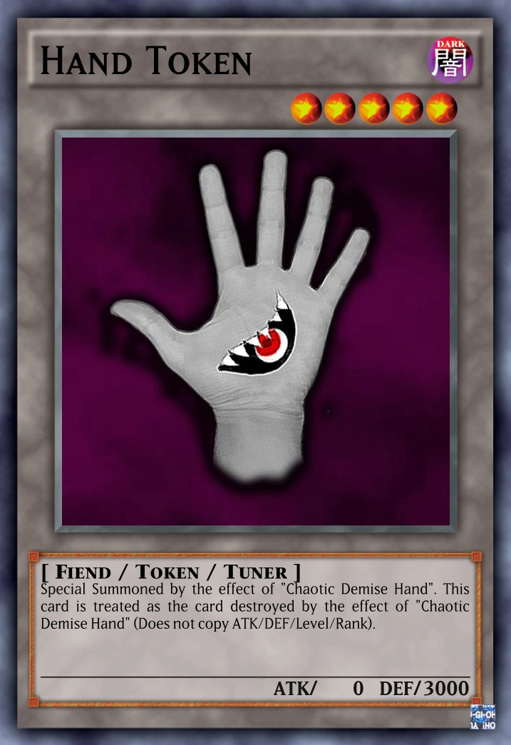 Hand Token | LionHeartKIng Wiki | Fandom