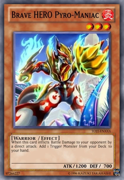 Brave HERO Pyro-Maniac | LionHeartKIng Wiki | Fandom