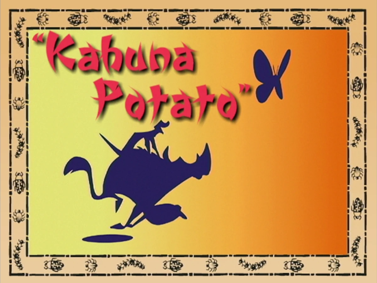 Kahuna Potato/Gallery | The Lion King Wiki | Fandom