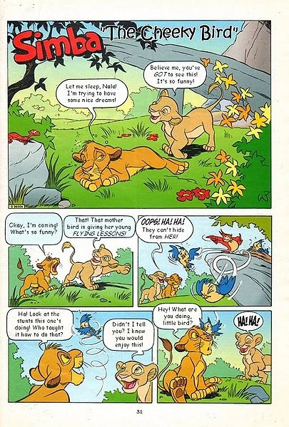 The Cheeky Bird | The Lion King Wiki | Fandom