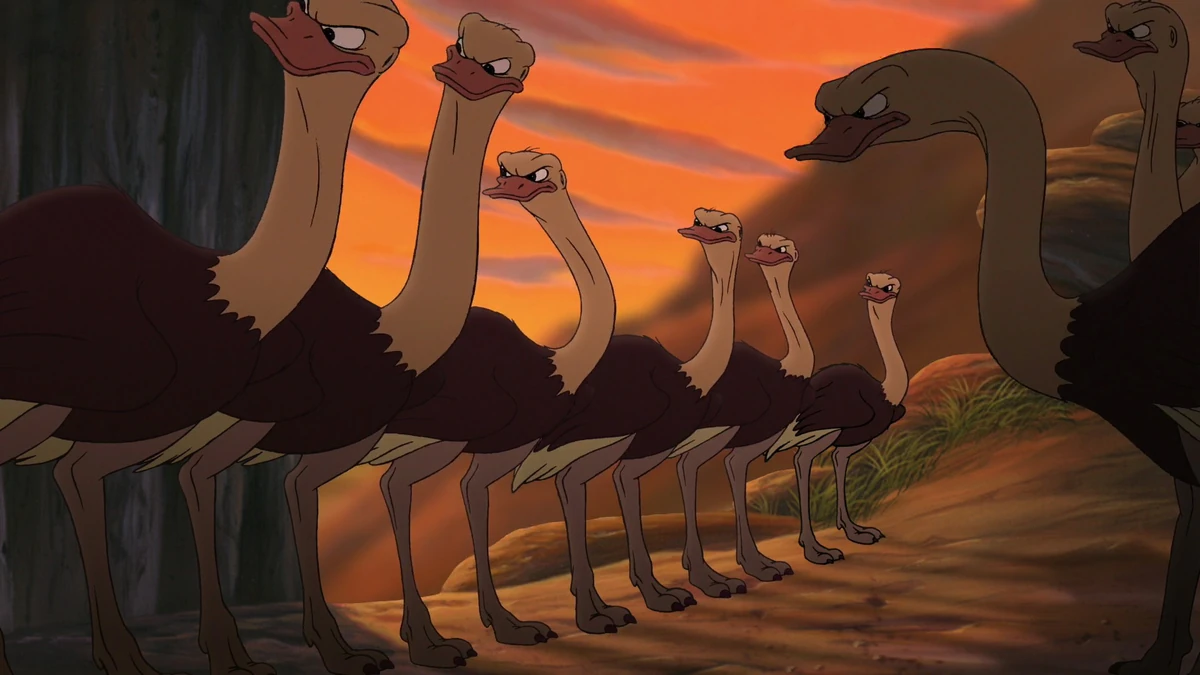 Ostriches | The Lion King Wiki | Fandom