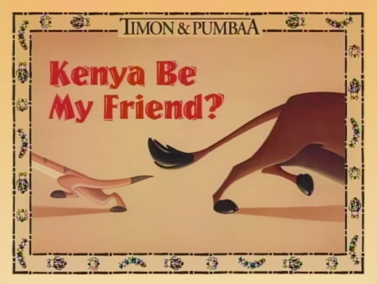 Kenya Be My Friend?/Gallery | The Lion King Wiki | Fandom