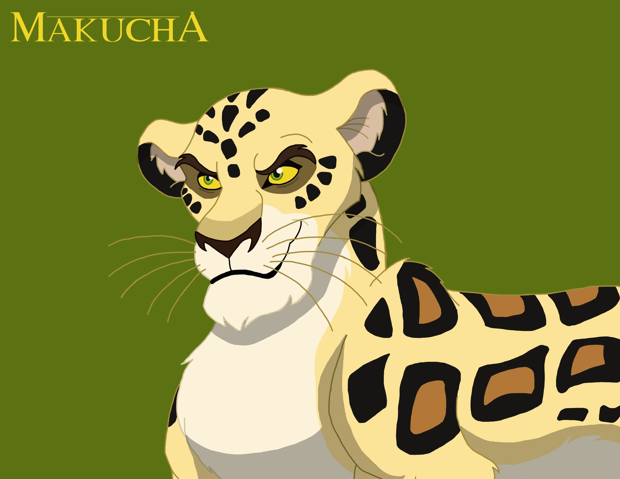 User blog:AndrewShilohJeffery/Makucha Drawing | The Lion King Wiki | Fandom