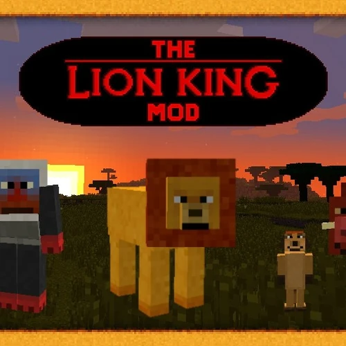 Minecraft Lion King