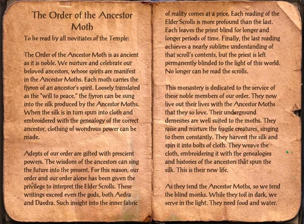 The Order of the Ancestor Moth | Liora's library Wiki | Fandom