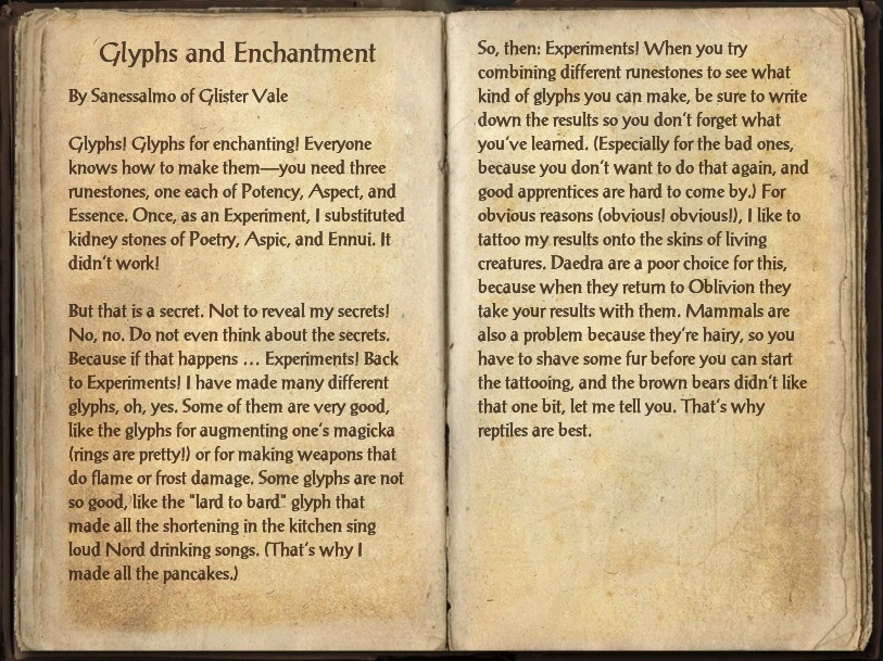 Glyphs and Enchantment | Liora's library Wiki | Fandom