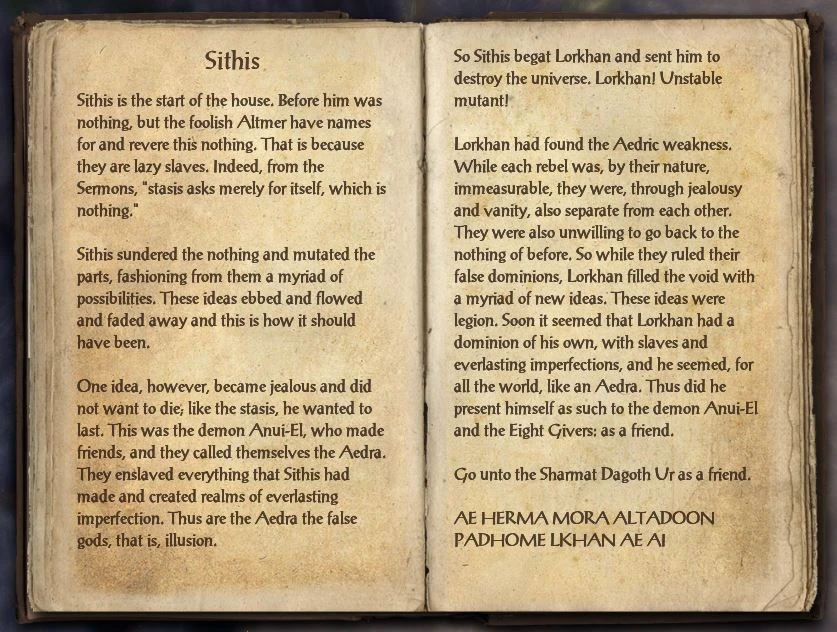 Sithis | Liora's library Wiki | Fandom