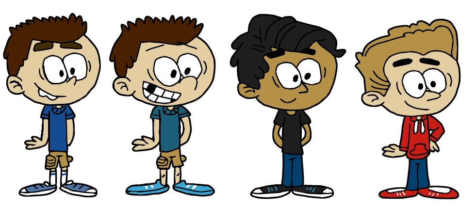 Lucas, Marcus, Mike, and Gus | Lisa Loud Wiki | Fandom