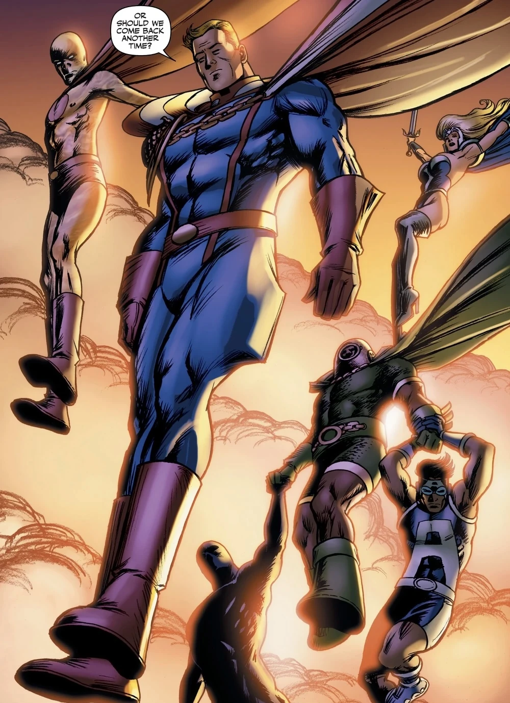 The Seven (Comic Universe) | List of Deaths Wiki | Fandom