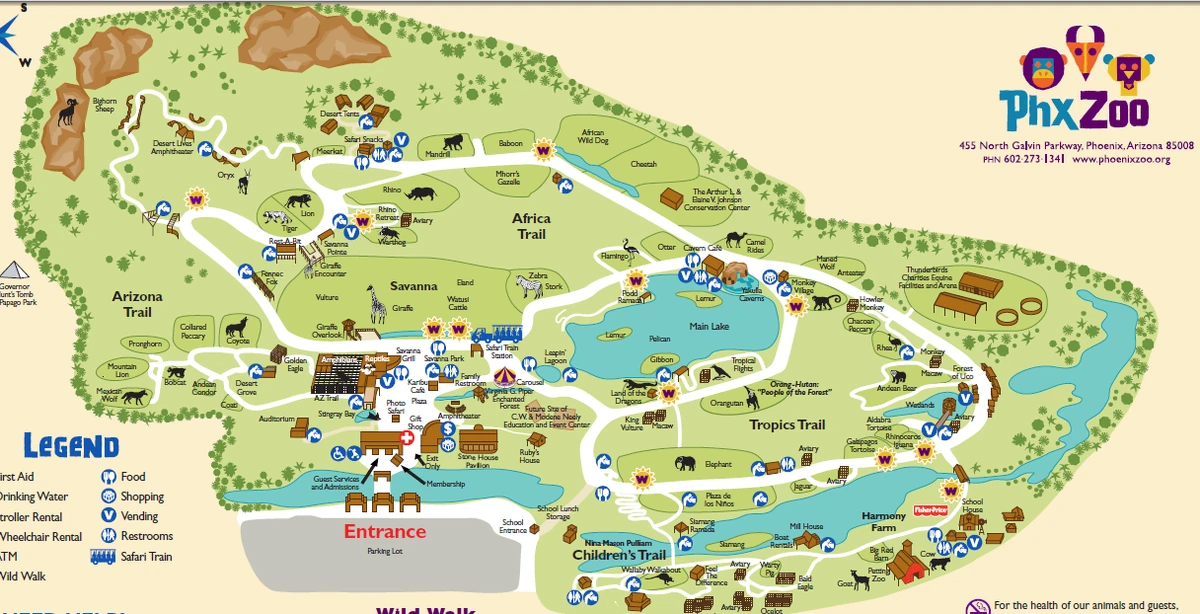 Phoenix Zoo | List of Major Zoos in the U.S. Wiki | Fandom