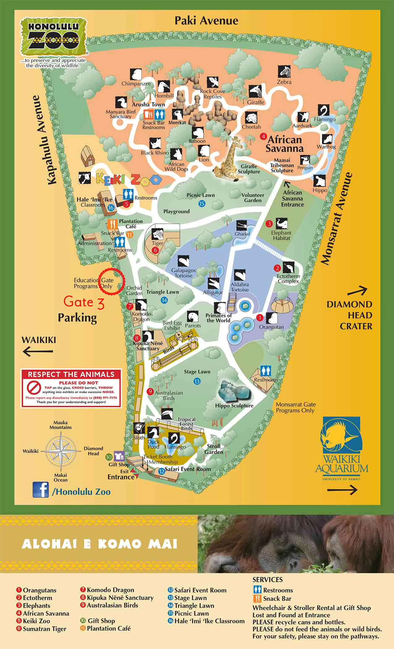 Honolulu Zoo Logo