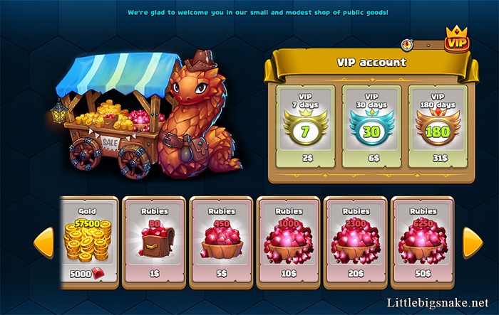 Shop | Little Big Snake Wiki | Fandom