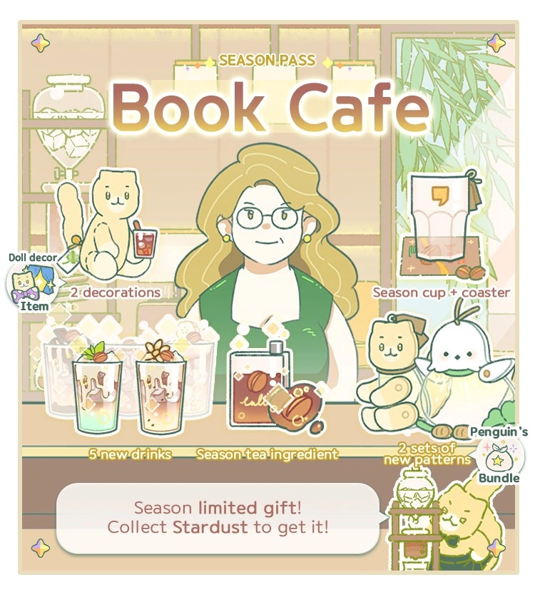 Season Pass/Book Cafe | Little Corner Tea House Wiki | Fandom