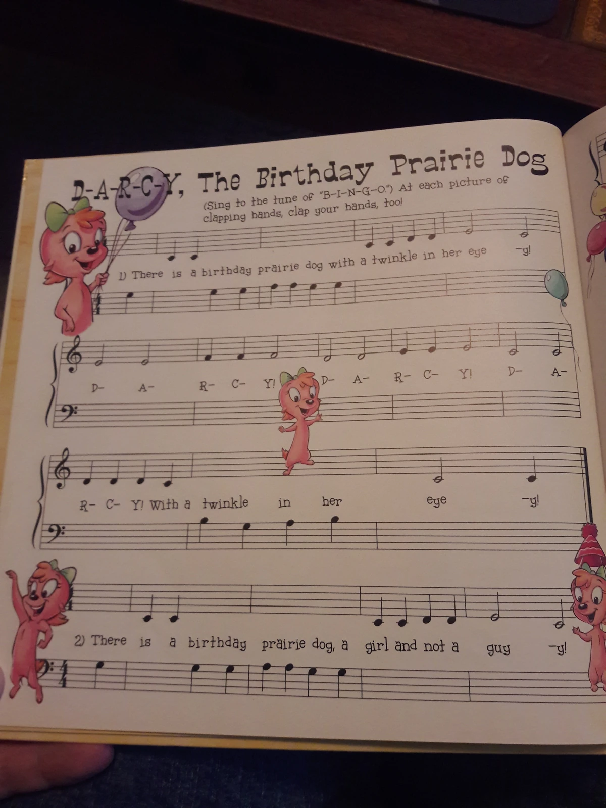 D-A-R-C-Y, The Birthday Prairie Dog | Little Dogs on the Prairie Wiki ...