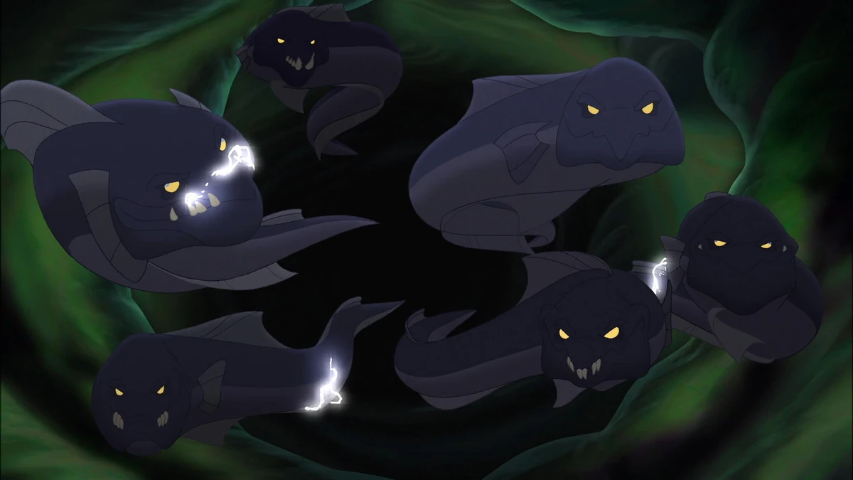 Electric Eels | The Little Mermaid Wiki | Fandom