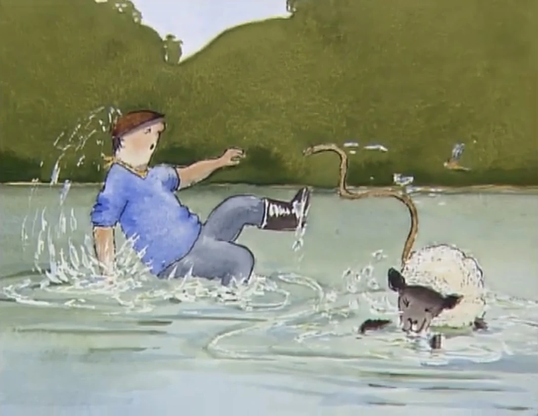 The Day That Auntie Ellie Went for a Swim | Little Red Tractor Wiki ...