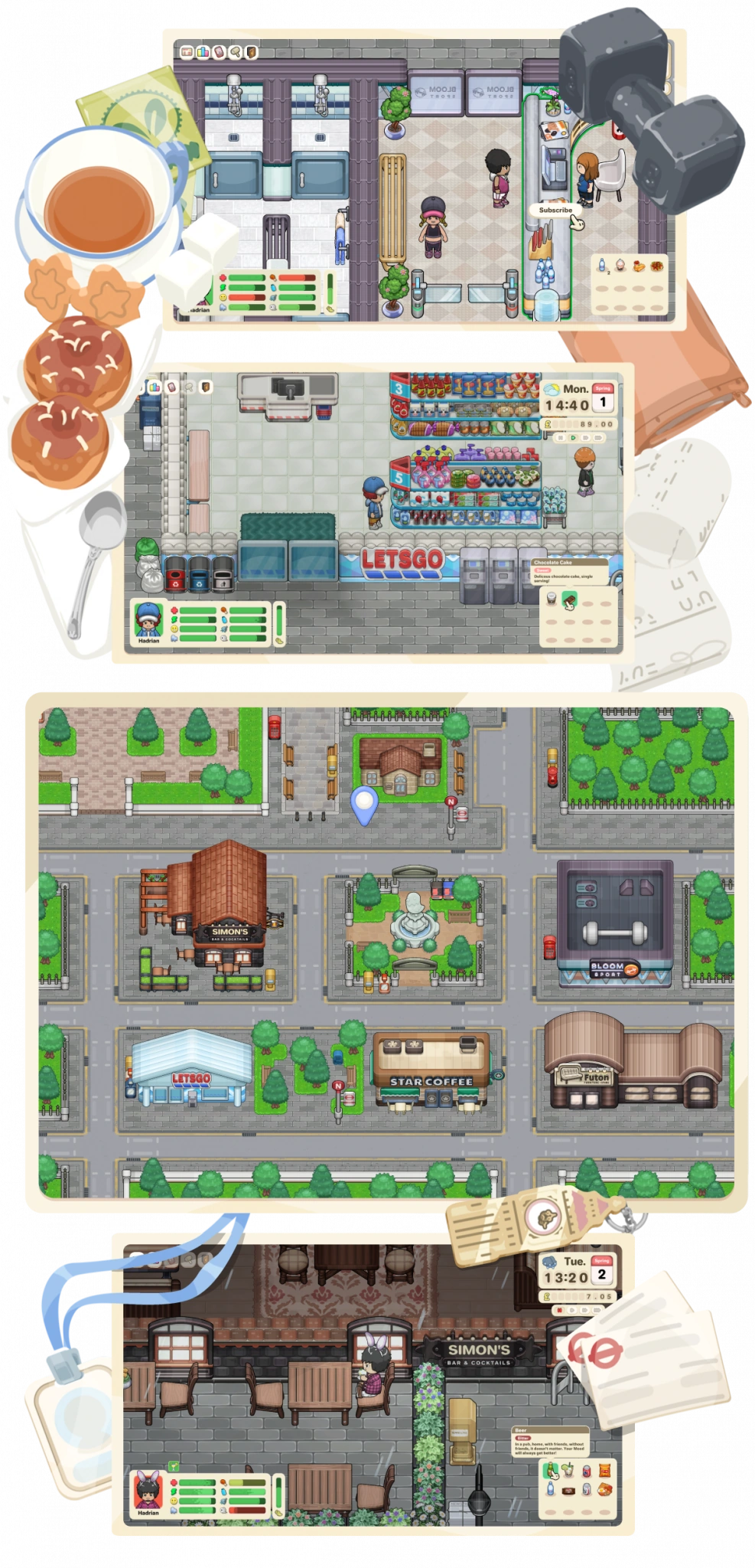 Locations | Little Sim World Wiki | Fandom