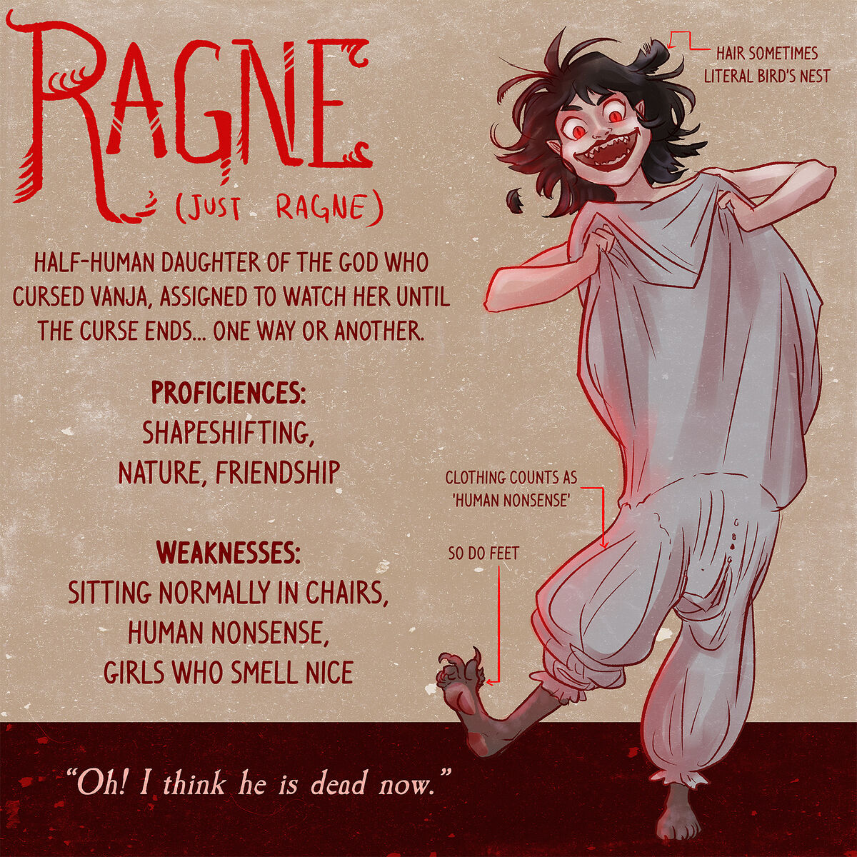 Ragne | Little Thieves Wiki | Fandom