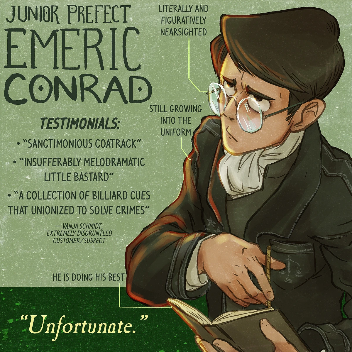 Emeric Conrad | Little Thieves Wiki | Fandom