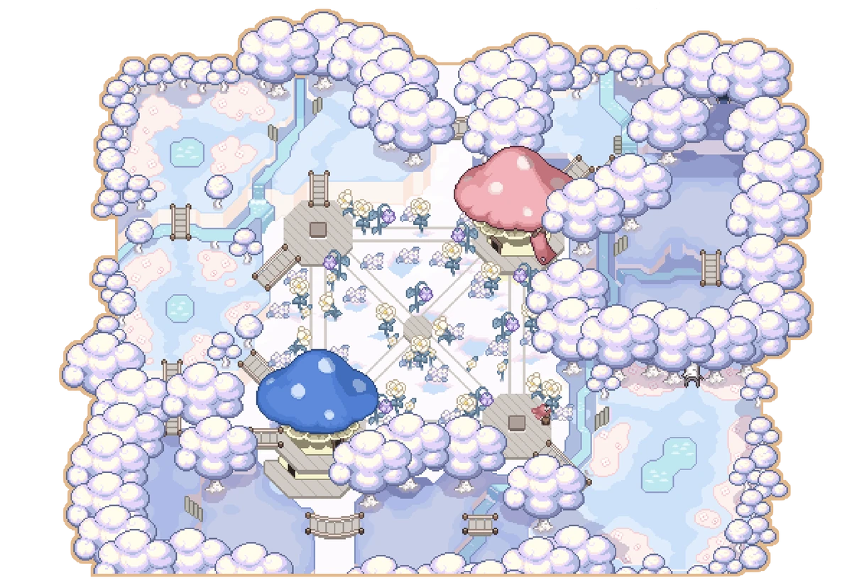 Cloud Valley Upstream | Little Witch in the Woods Wiki | Fandom