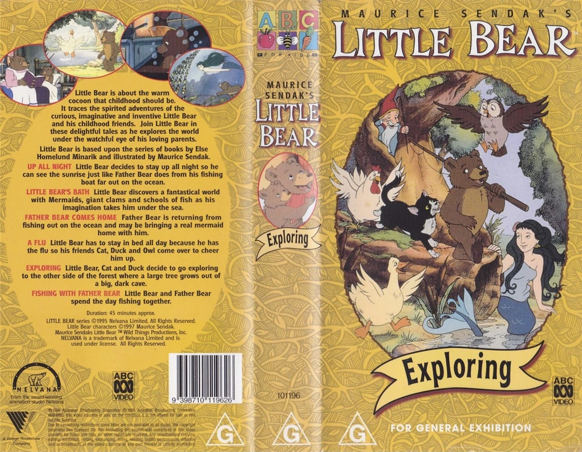 Maurice Sendak's Little Bear: Exploring (videocassette) | Little Bear ...