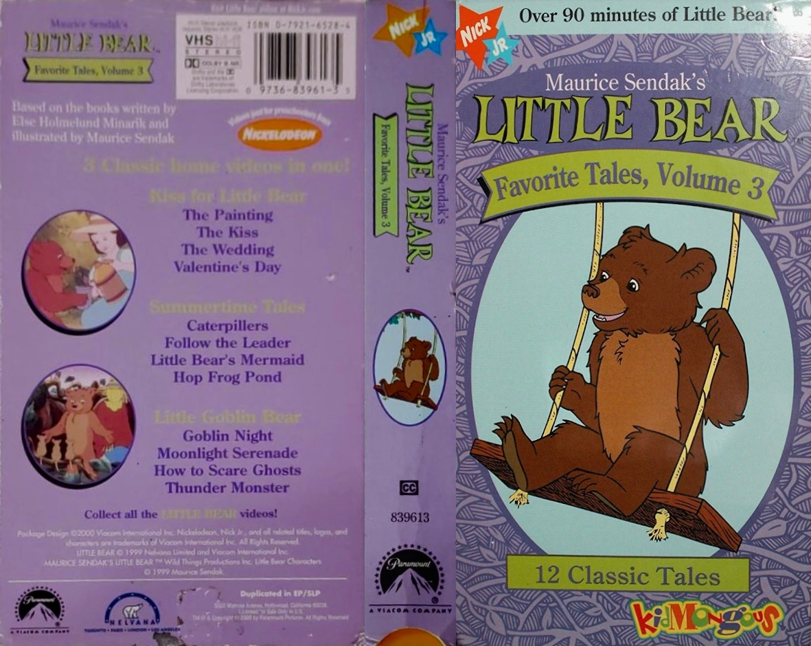 Maurice Sendak's Little Bear: Favorite Tales, Volume 3 | Little Bear ...
