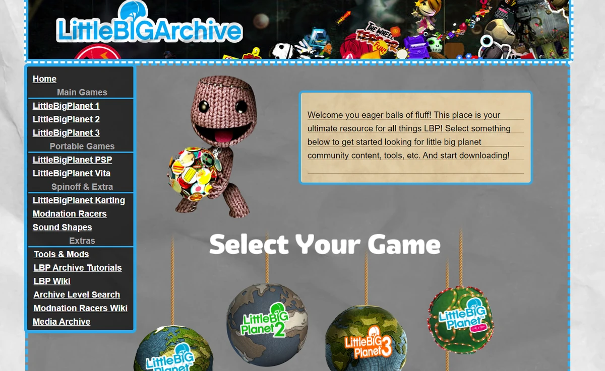 LittleBigArchive | LittleBigPlanet Wiki | Fandom