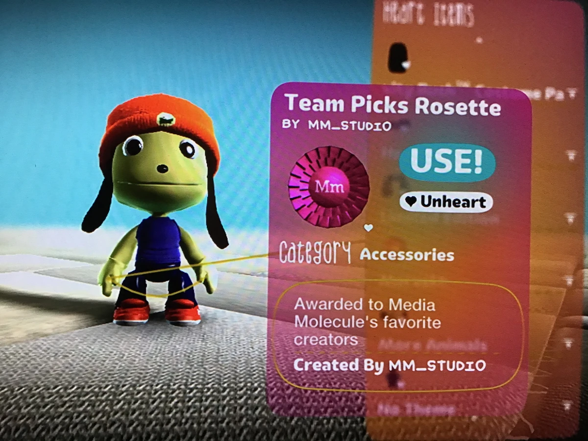 Team Picks Rosette | LittleBigPlanet Wiki | Fandom