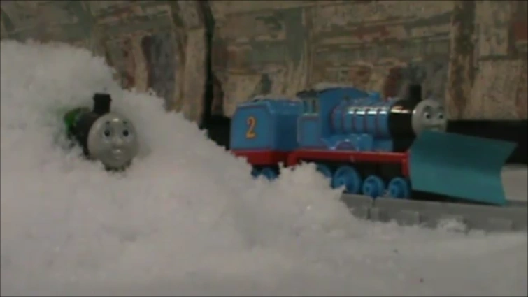 Percy, Edward and the Icy Rails | LittleBlueTrain67's Thomas ...